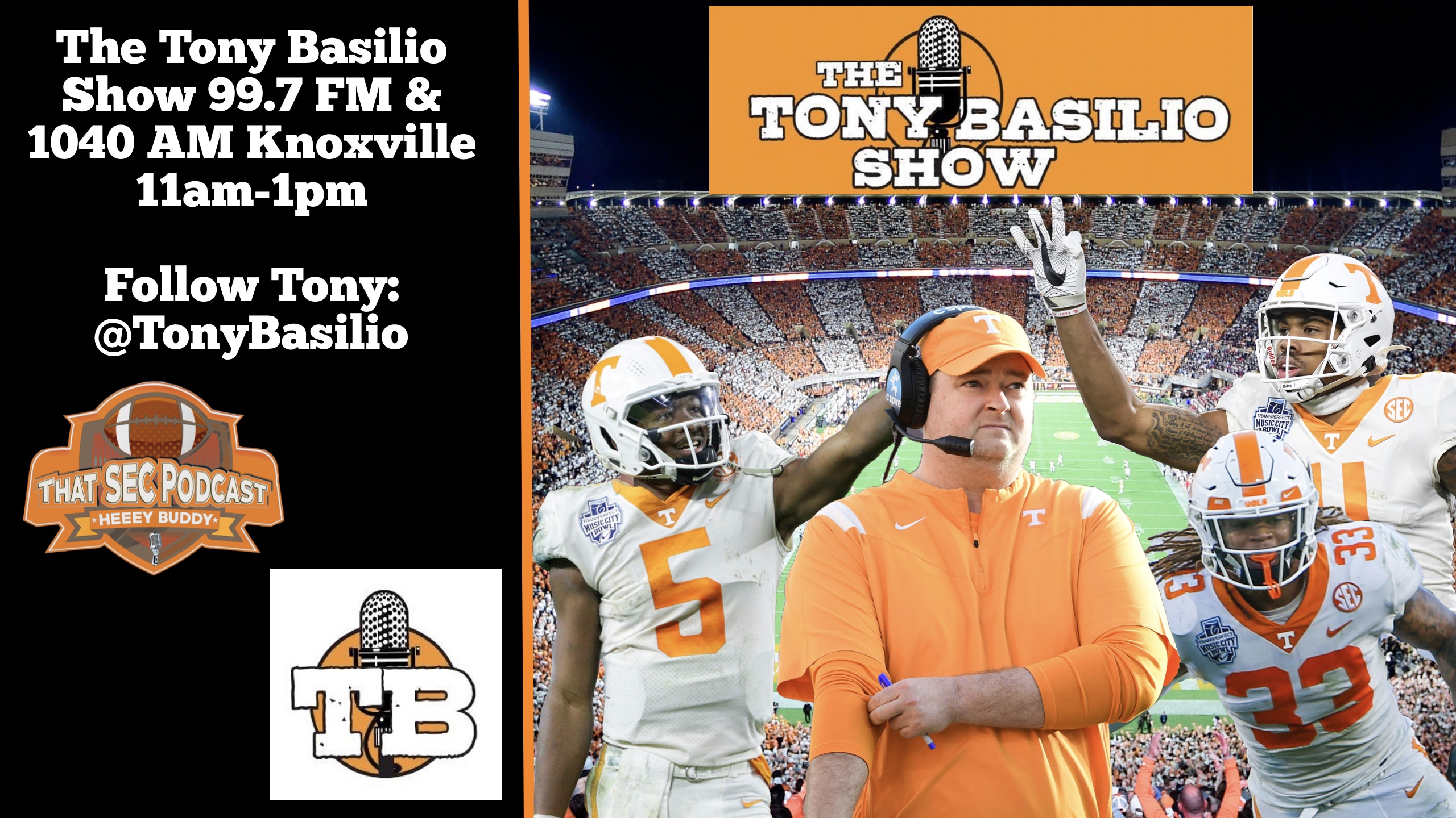Tony Basilio talks Tennessee Vols Football, Josh Heupel Year 1 ...