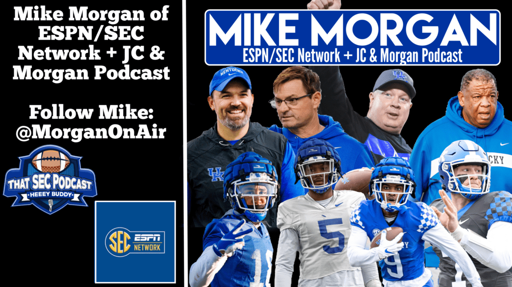 ESPN's Mike Morgan Kentucky interview after calling spring game - That ...
