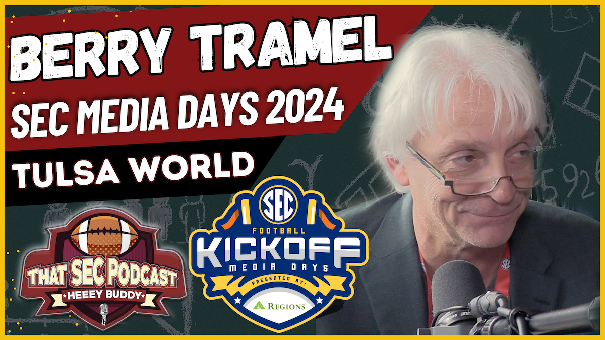 Berry Tramel Oklahoma Sooners SEC Media Days - That SEC Podcast